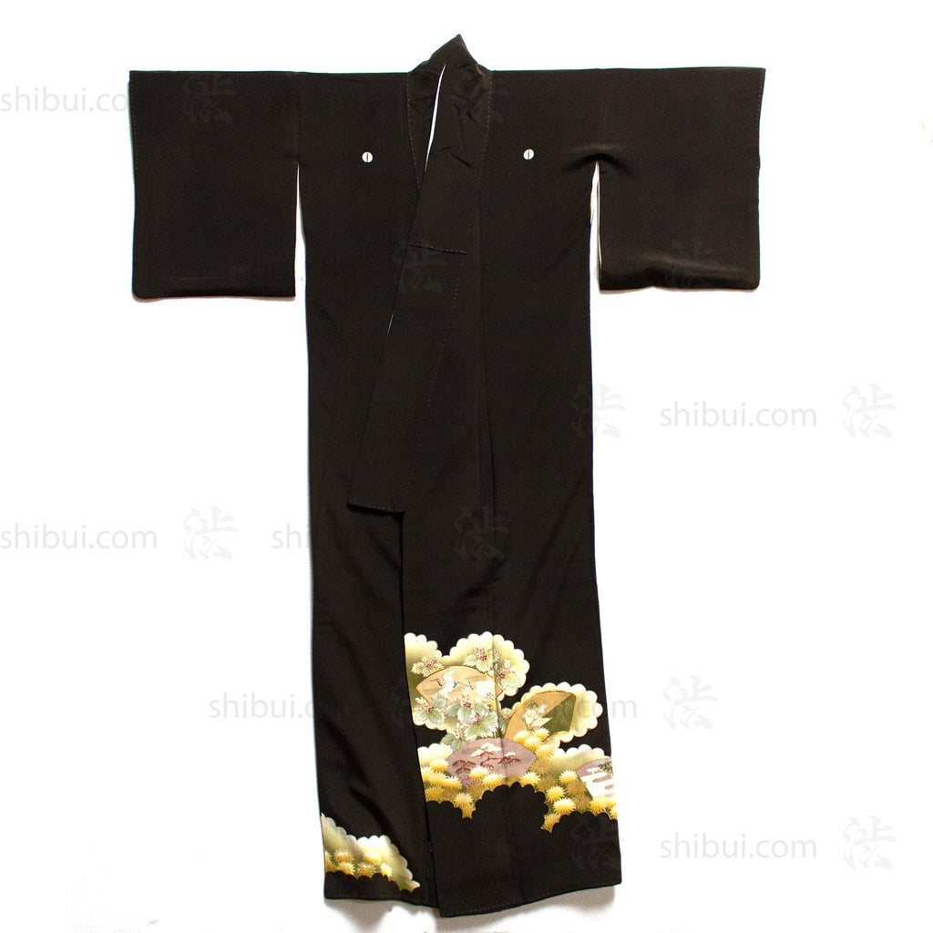 tomesode kimono pattern