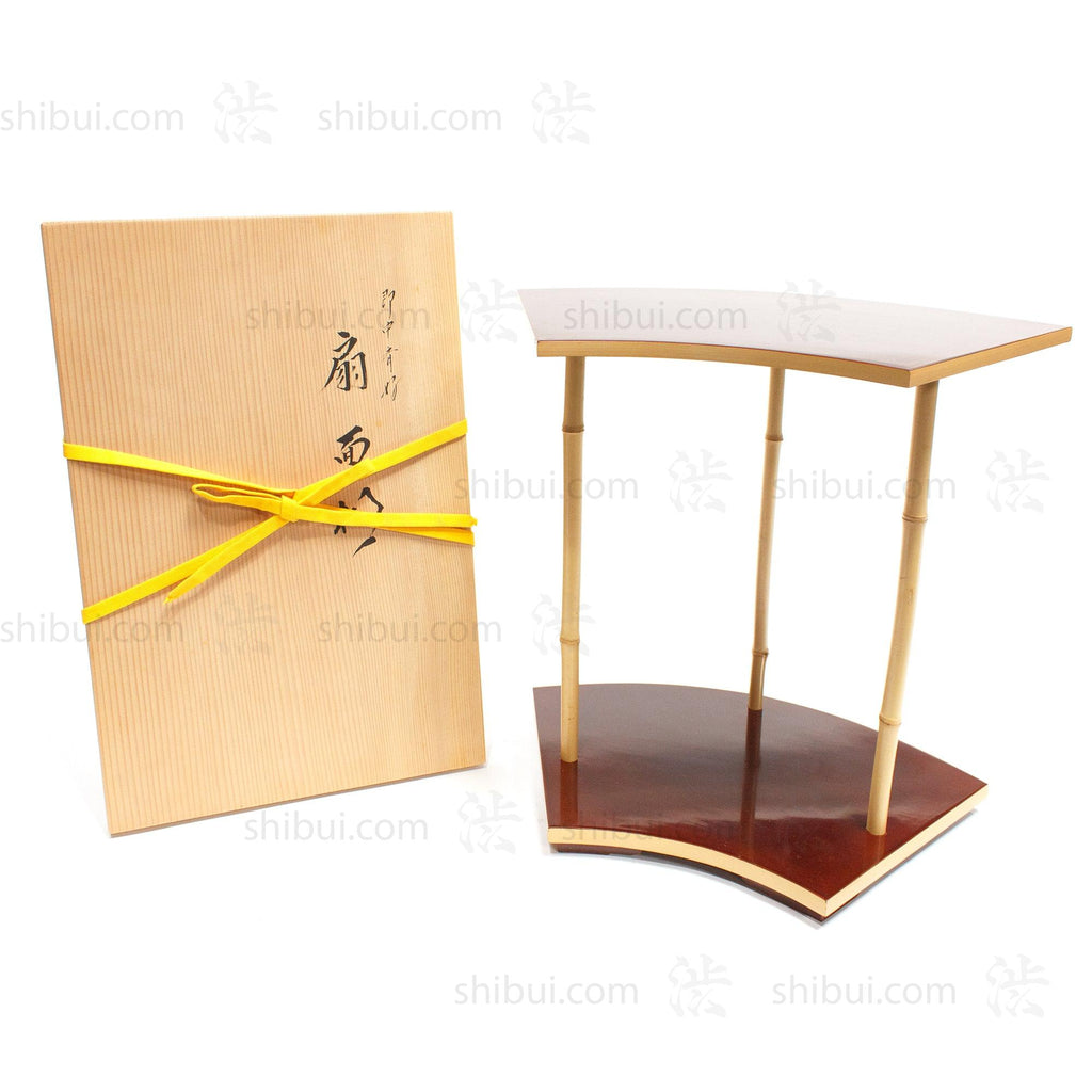 Fan Shaped Stand for Tea Ceremony – Shibui Japanese Antiques & Furniture