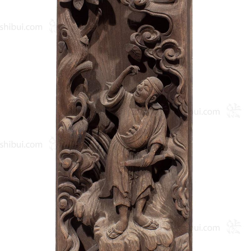 Temple Carvings | Deeply Carved Edo Period – Shibui Japanese Antiques ...