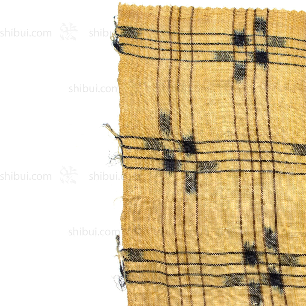 Okinawan Bashofu Kasuri | Banana Fiber Kimono Fragment – Shibui ...