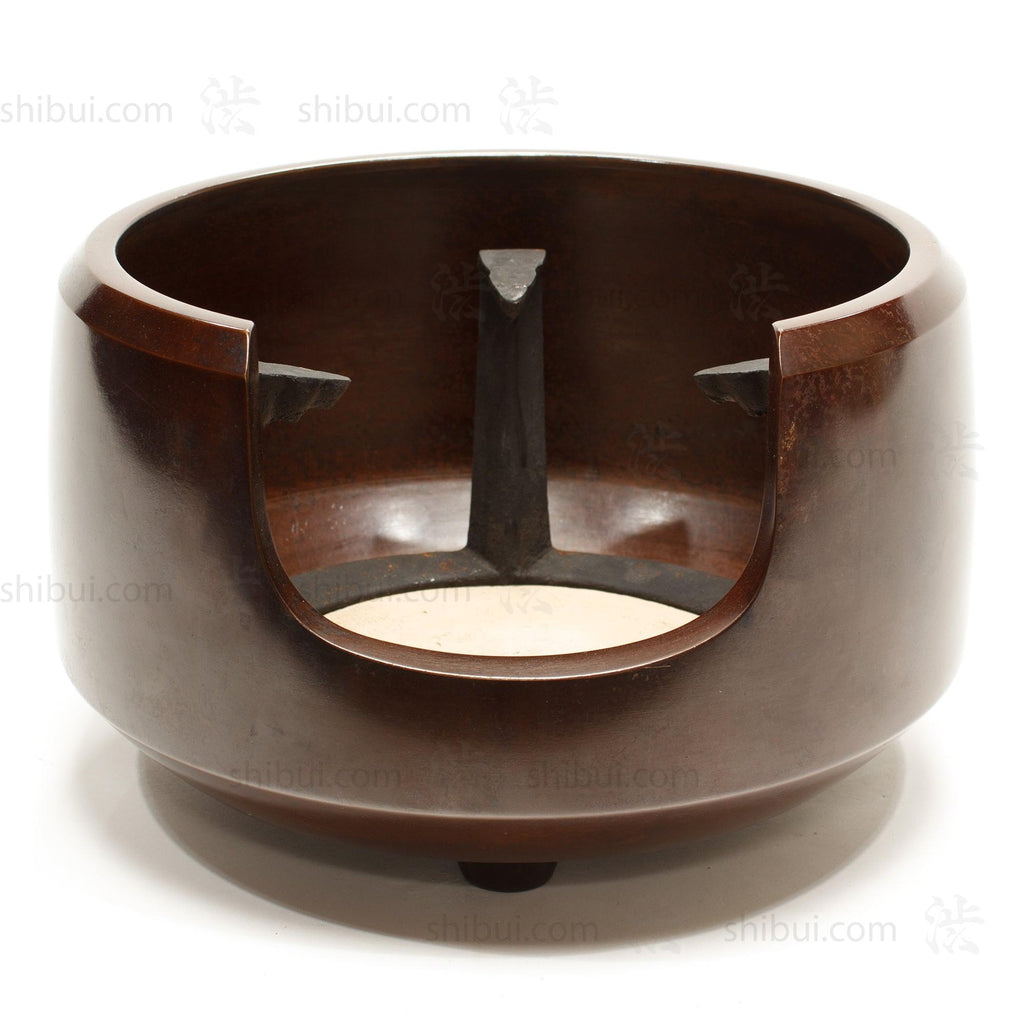 Furo | Japanese Bronze Tea Ceremony Brazier – Shibui Japanese Antiques ...