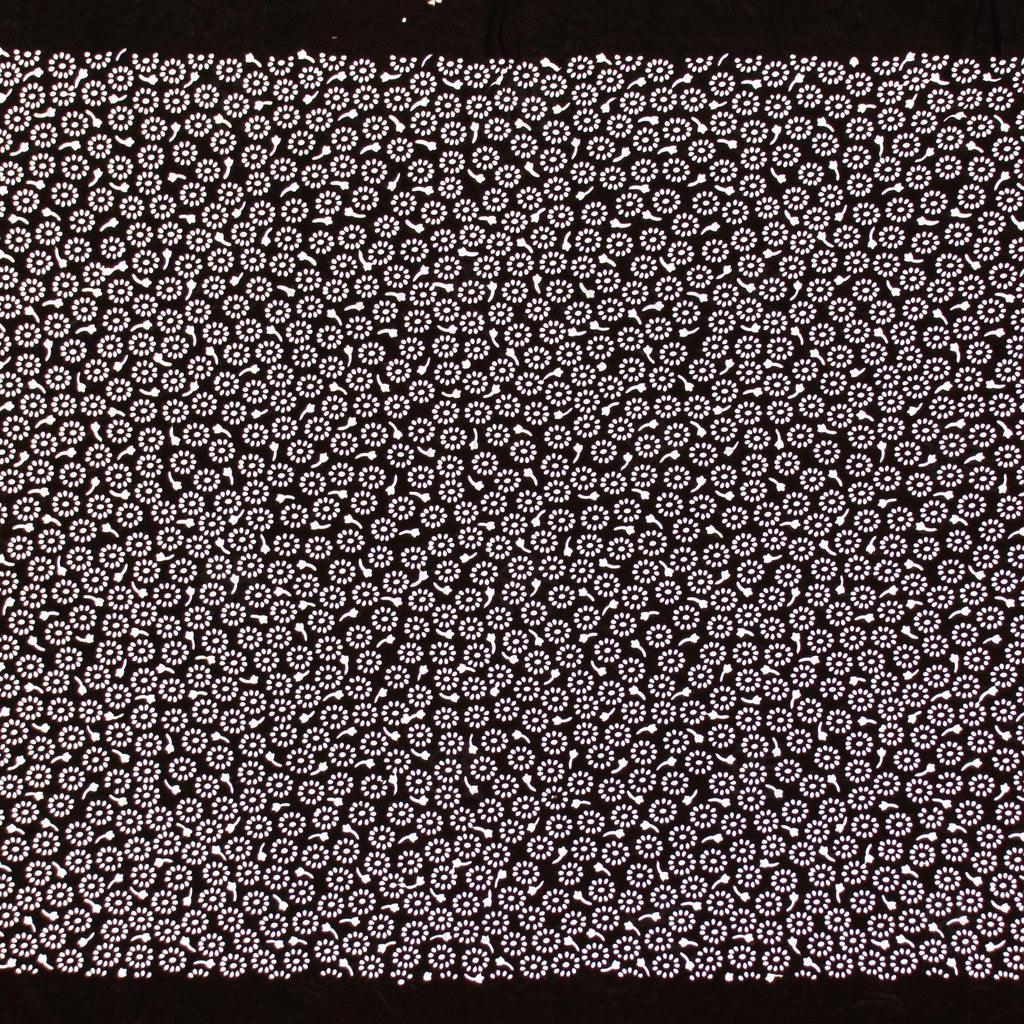 Hand Cut Edo Komon Floral Katagami | Japanese Lacquered Paper Stencil ...