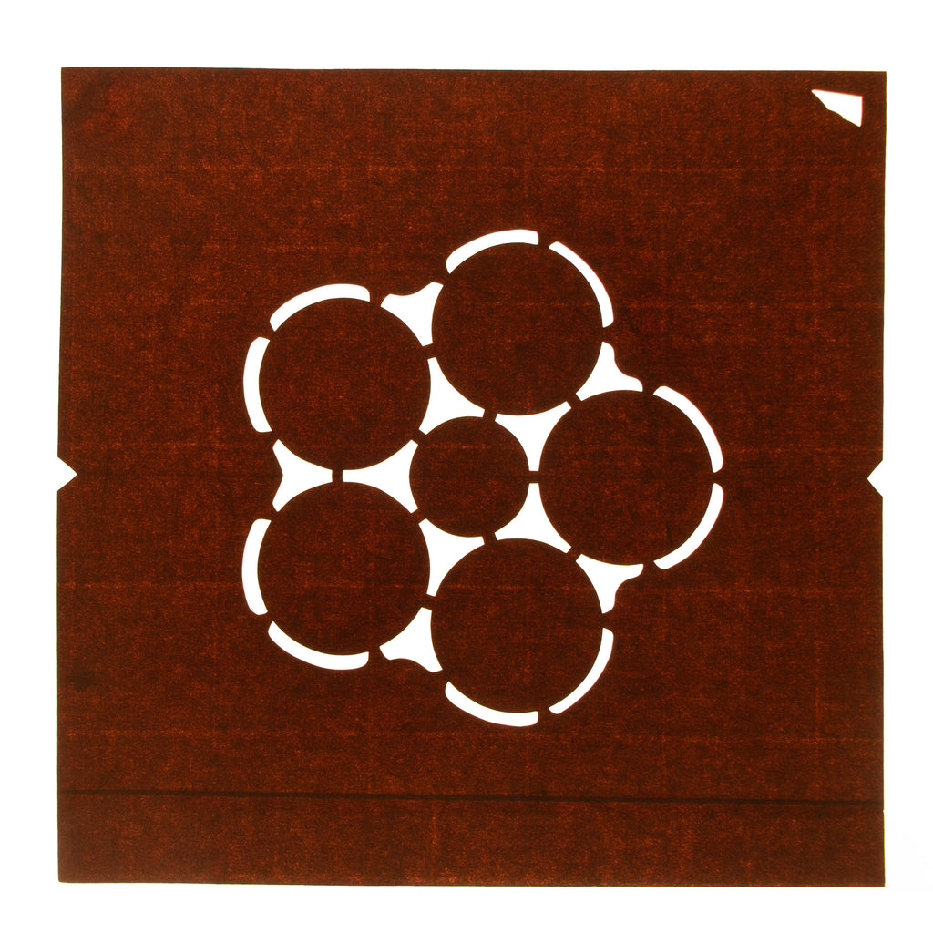 Katagami | Japanese Stencil of a Mon Family Crest – Shibui Japanese ...