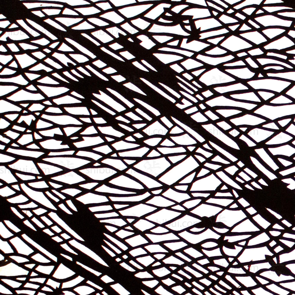 Katagami Japanese Lacquered Paper Stencil – Shibui Japanese Antiques ...