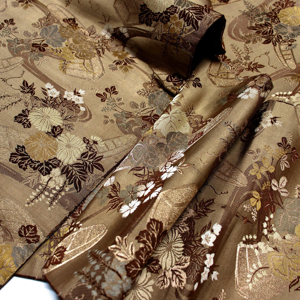 Japanese Silk Brocade Maru Obi – Shibui Japanese Antiques & Furniture