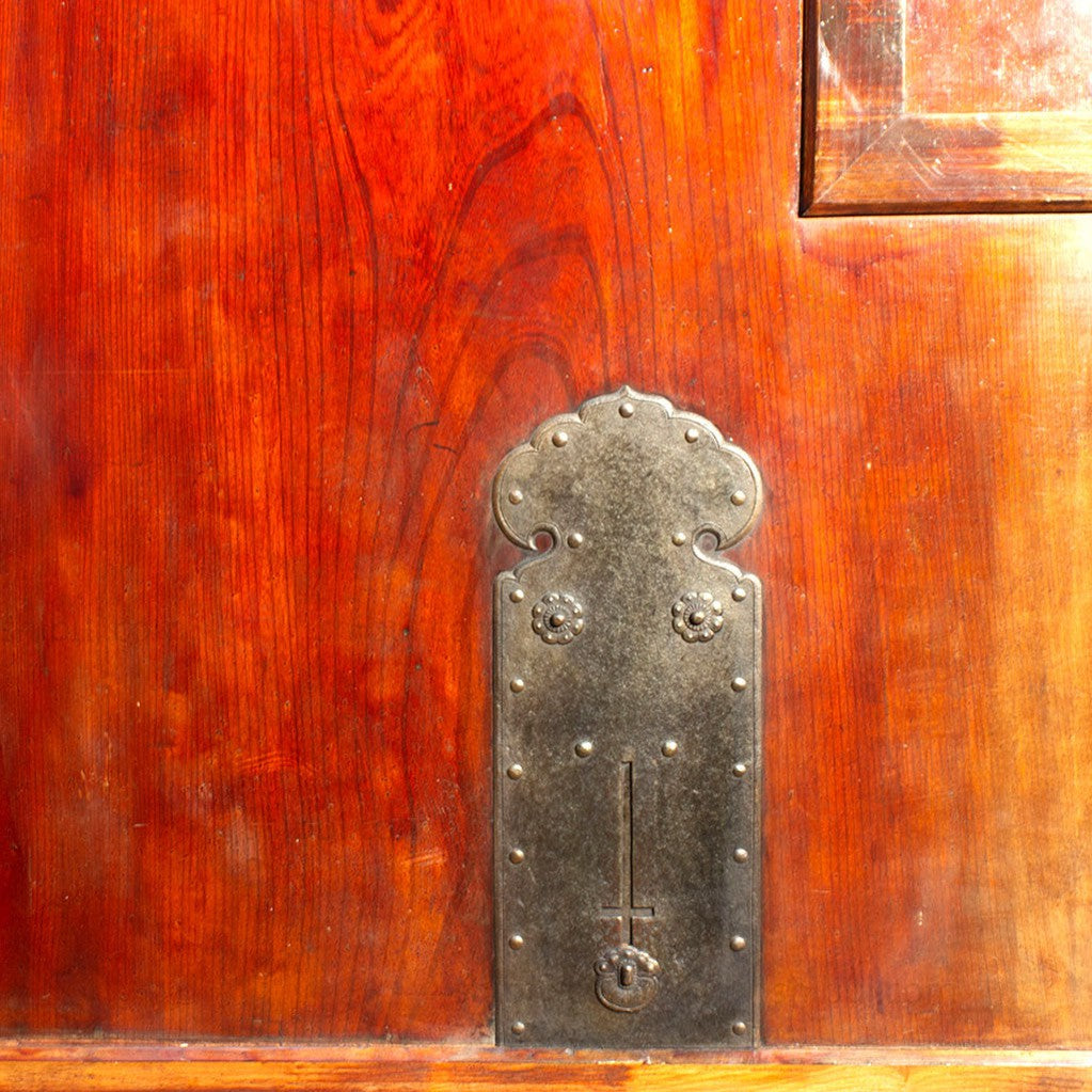 Keyaki Kura Door | Japanese Elm Winter Storehouse Door | Japanese Arch ...