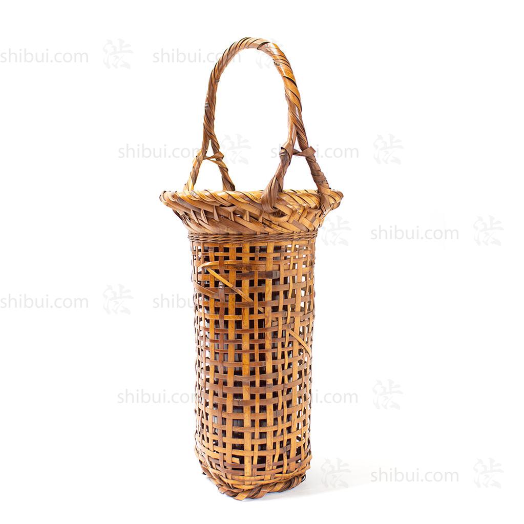 Seiseisai Signed Flower Basket – Shibui Japanese Antiques & Furniture