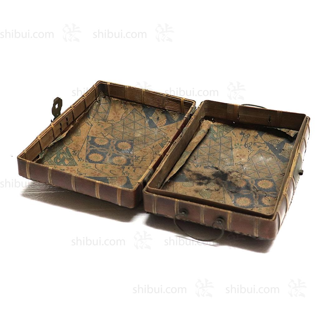 Japanese Antique Bamboo Woven Bento Basket – Shibui Japanese Antiques ...