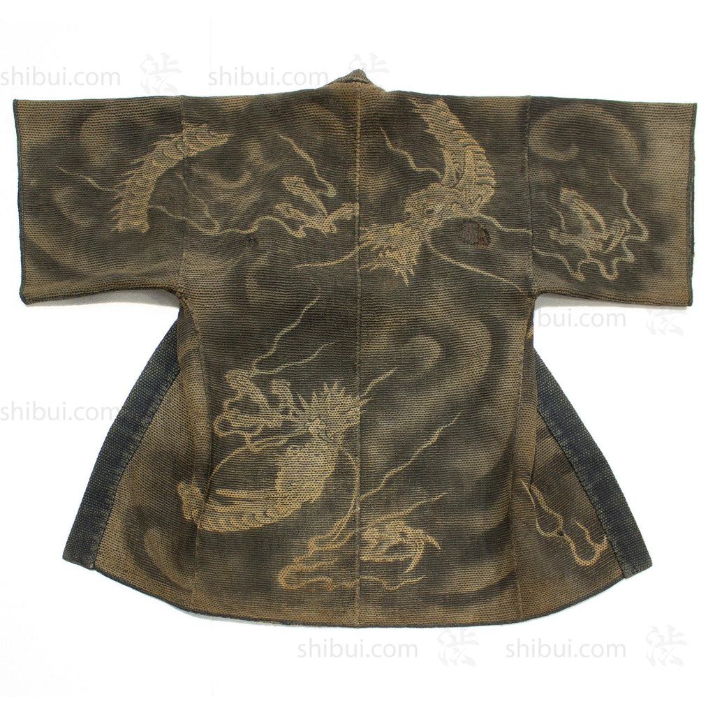 Dragon Tsutsugaki Hanten Antique Fireman's Coat – Shibui Japanese ...