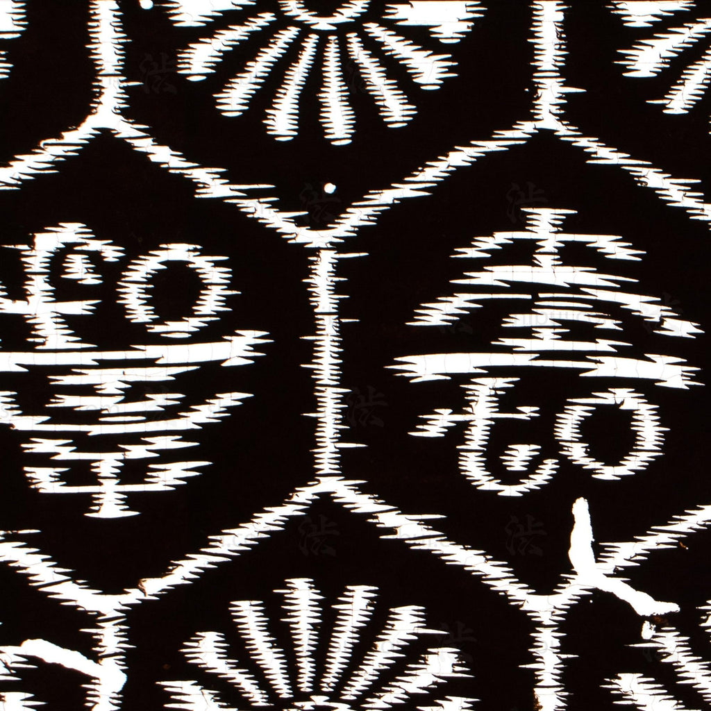 Katagami Japanese Lacquered Paper Stencil – Shibui Japanese Antiques ...