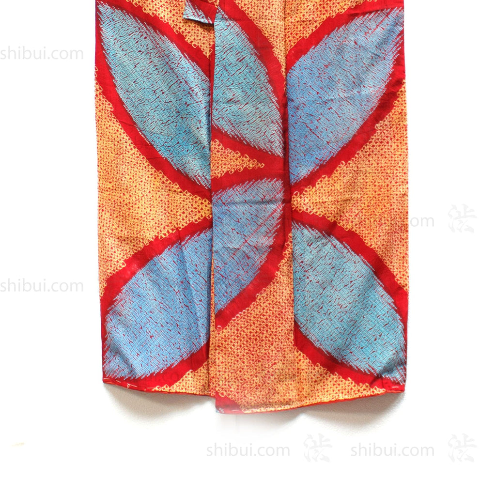 Shibori Dyed Hand Sewn Silk Kimono – Shibui Japanese Antiques & Furniture