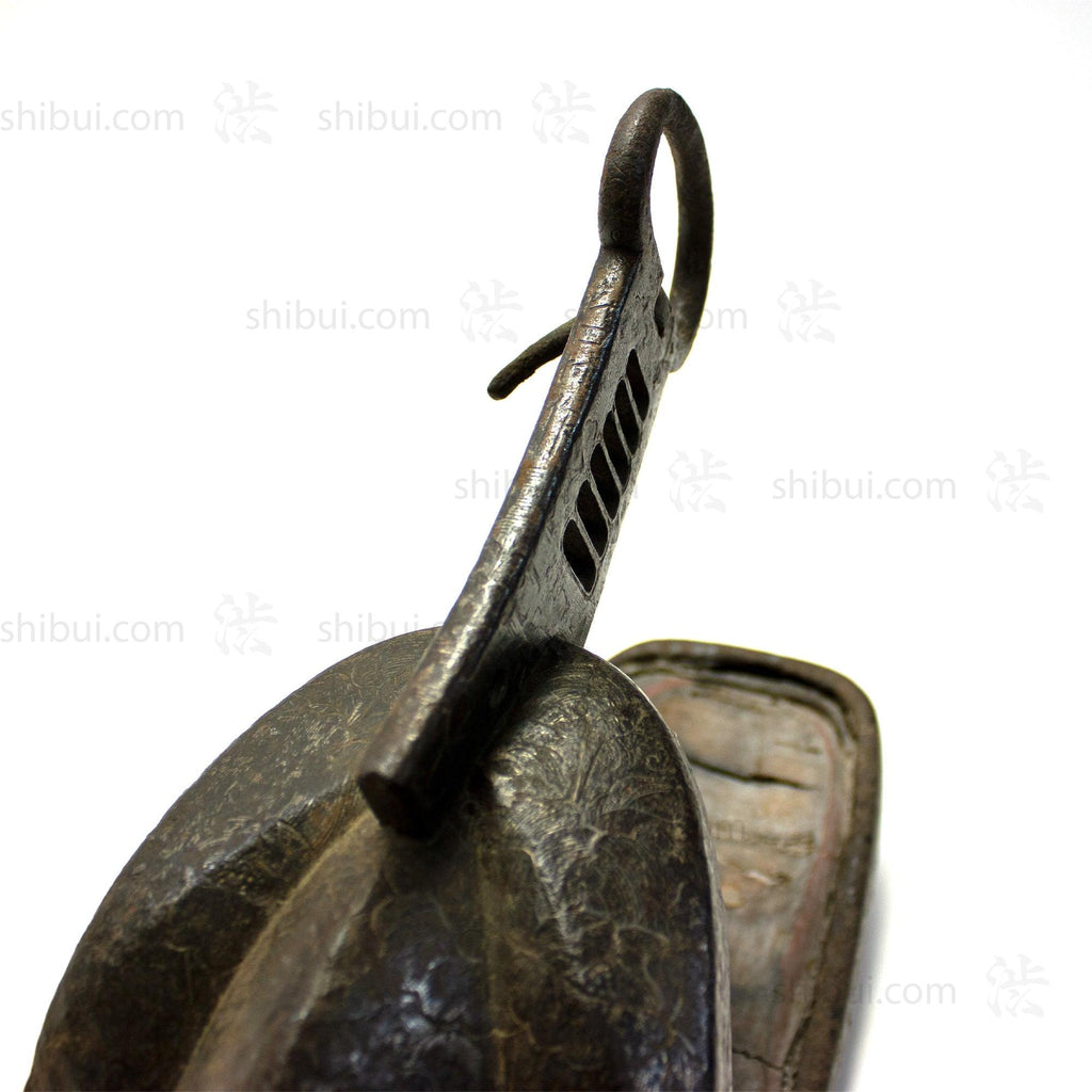 Japanese Antique Abumi Stirrup with Silver Inlay – Shibui Japanese ...